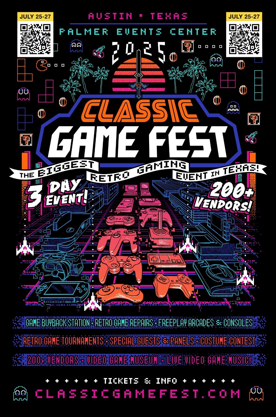 Classic Game Fest 2025 + IGDA-Austin table signup + Mixer – ATX Game Makers